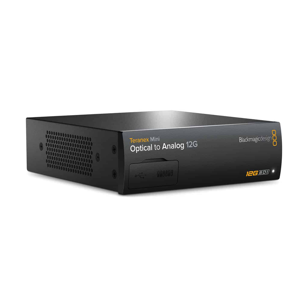 Blackmagic Design Teranex Mini Optical to Analog 12G (Optical Fiber Mo ...