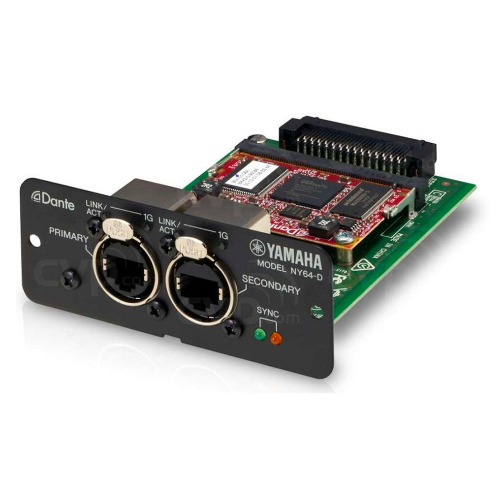 Yamaha Dante expansion card for TF series consoles – Icily Live