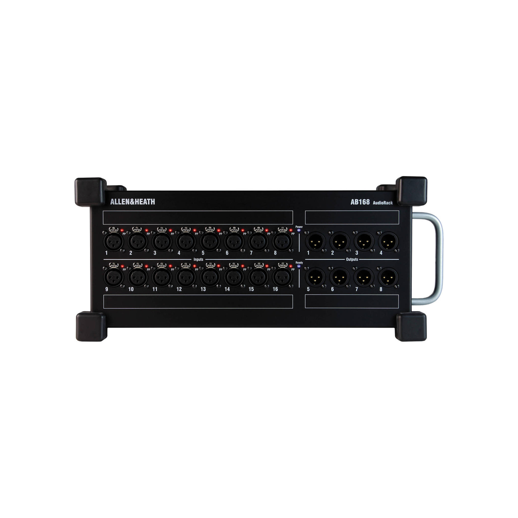 Allen & Heath AB168 Portable AudioRack 16 x 8 Audio Interface Stage Bo ...