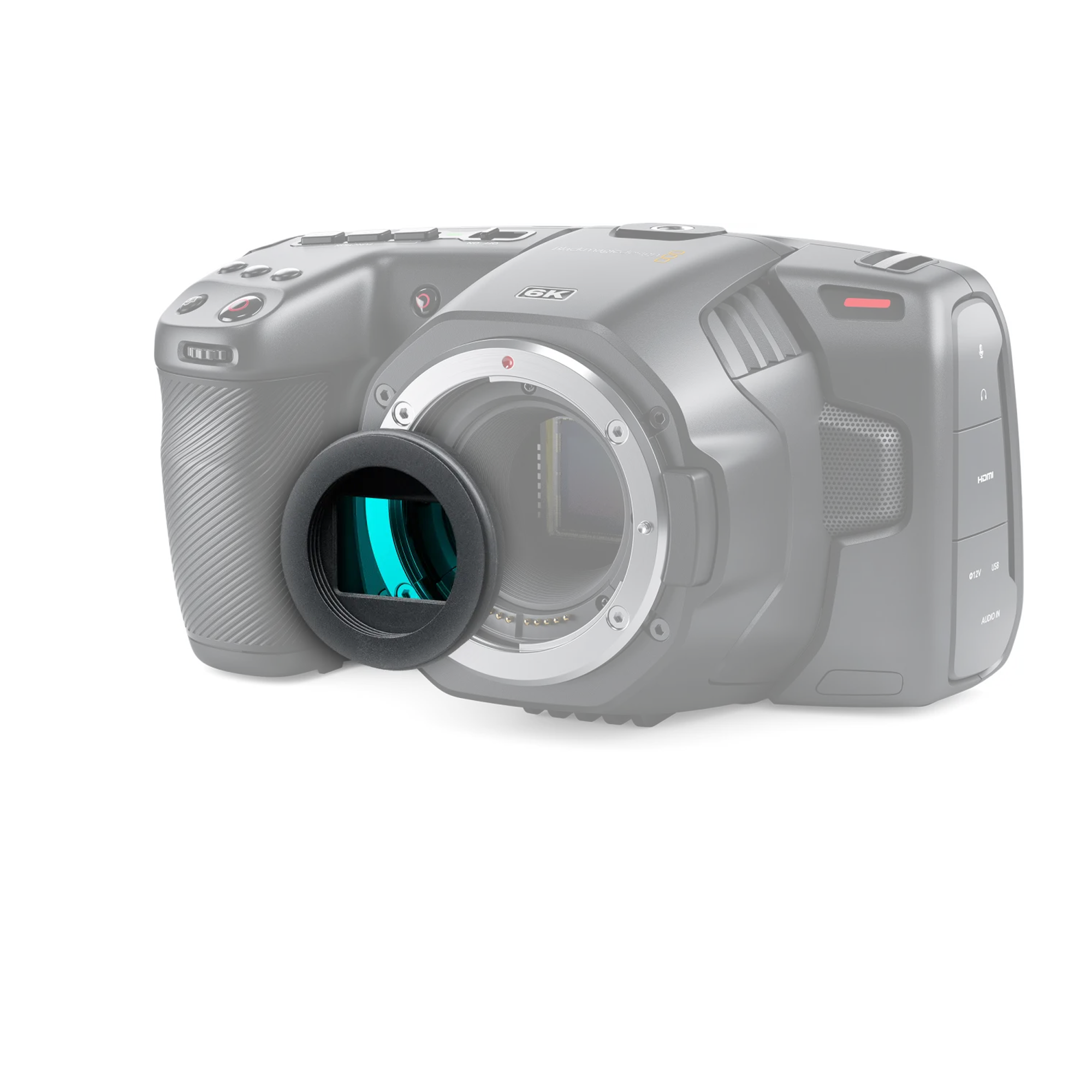 Rawlite Optical Low Pass Filter (OLPF) for Blackmagic Pocket Cinema Ca